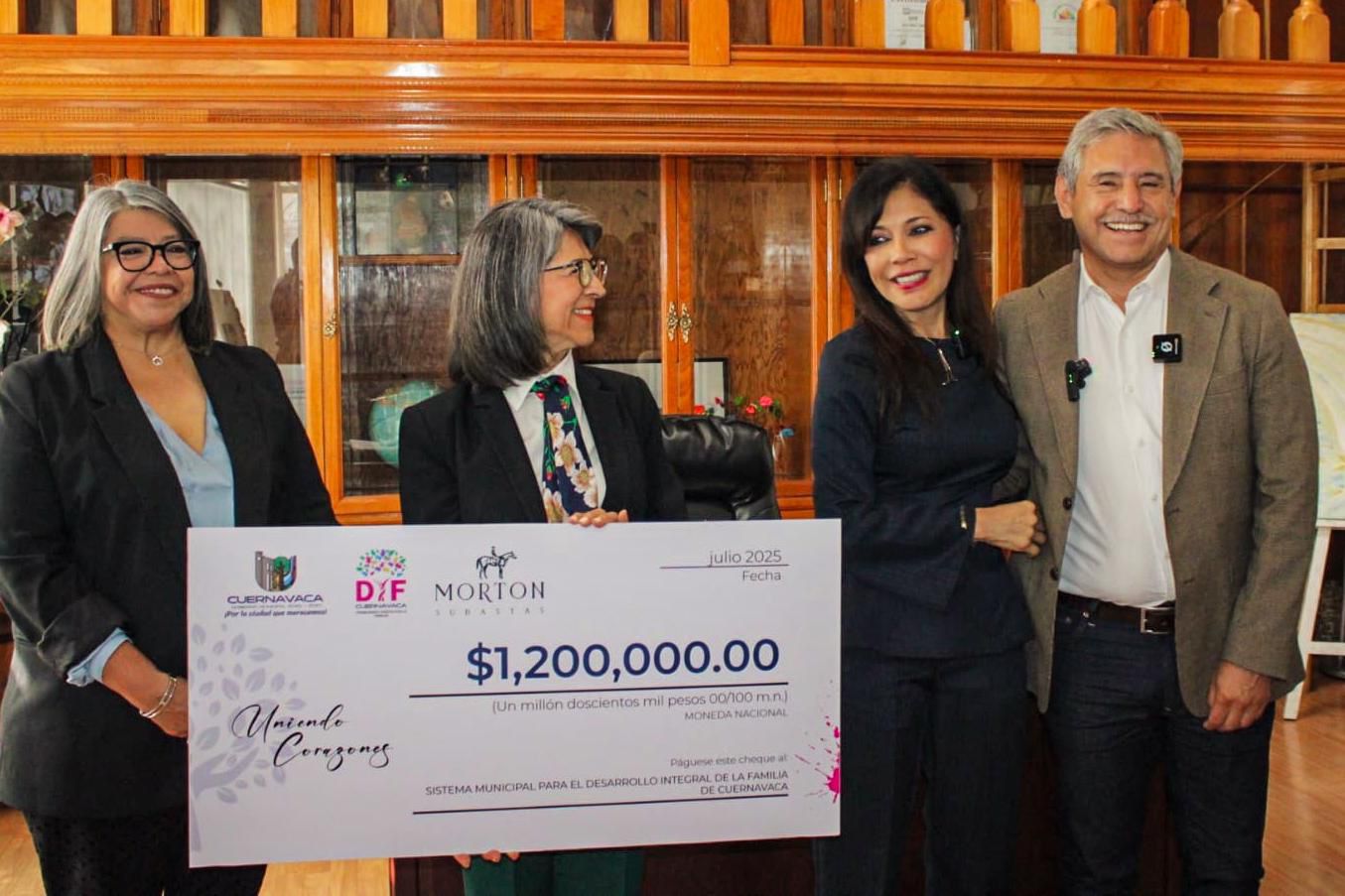 UNIENDO CORAZONES, TRANSFORMANDO VIDAS: DIF CUERNAVACA ROMPE RÉCORD DE RECAUDACIÓN SOLIDARIA ...